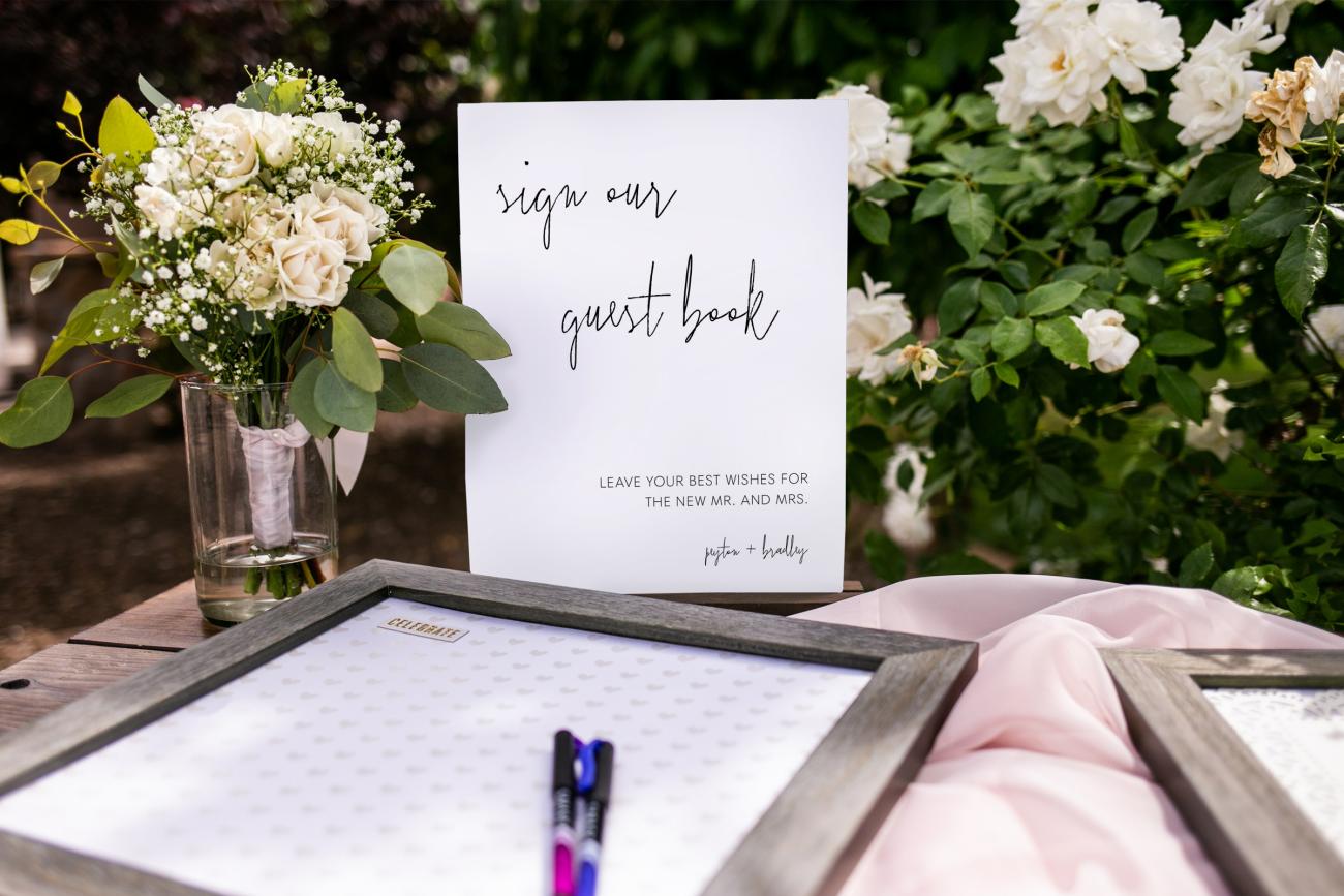 6 Tips for Choosing the Perfect Custom Wedding Sign Size | Truly Engaging