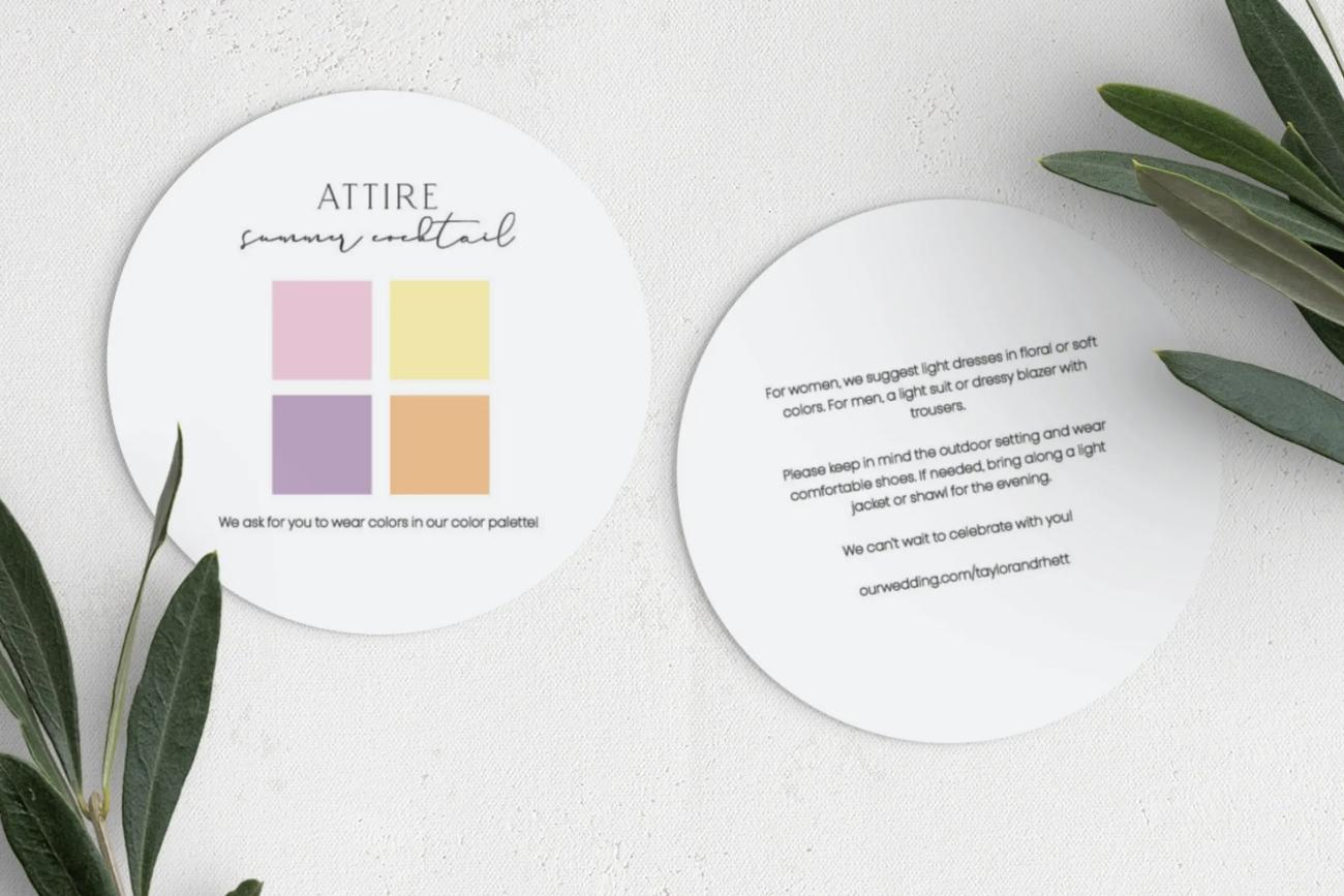 Attire Cards: The New Must-Have for Stylish Celebrations | Truly Engaging