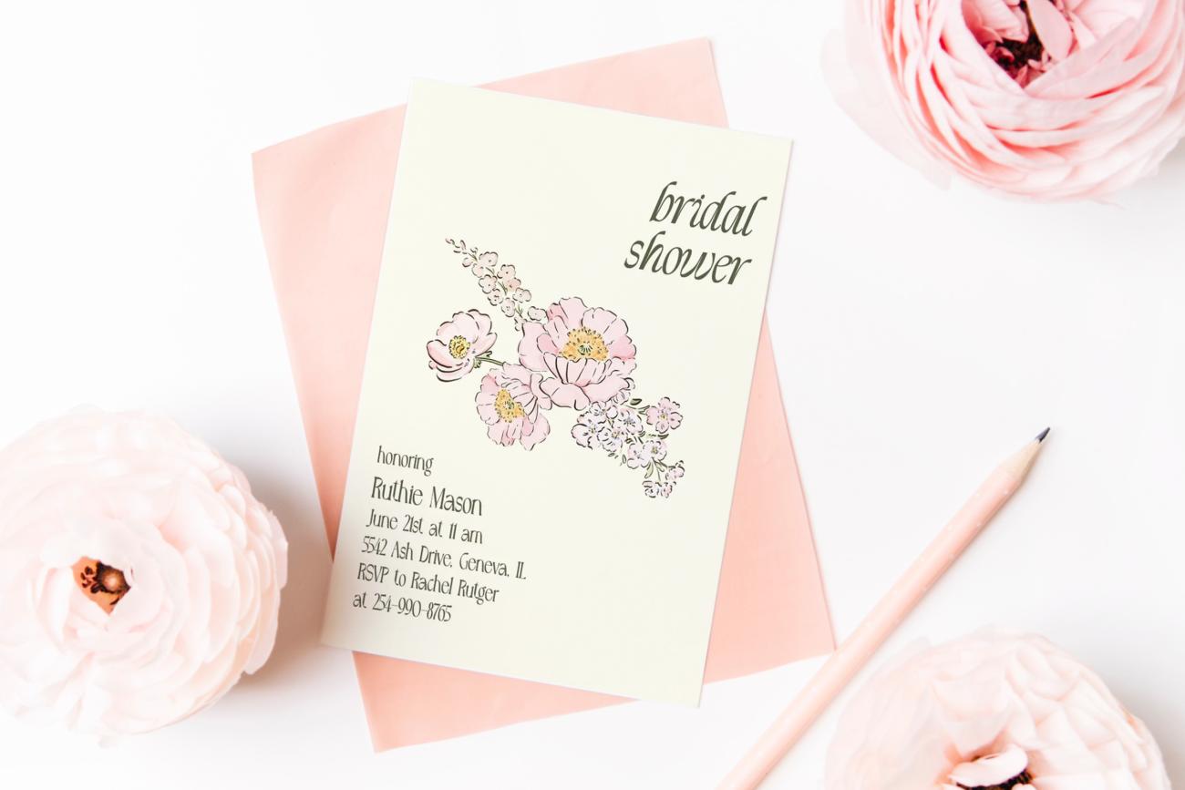 New Bridal Shower Invites to Fall in Love With | Truly Engaging
