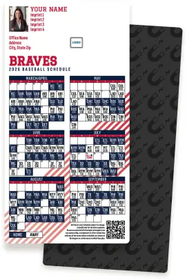 Shop Baseball Schedule Magnets | MLB Magnets | Truly Engaging