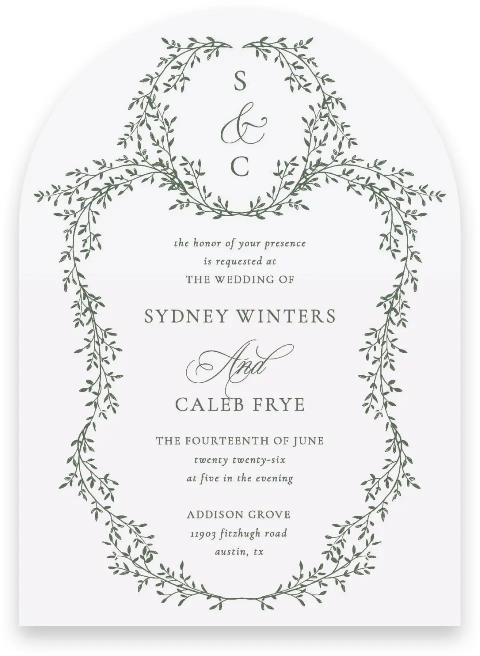 Shaped Wedding Invitations | Custom Shaped Invites | Truly Engaging