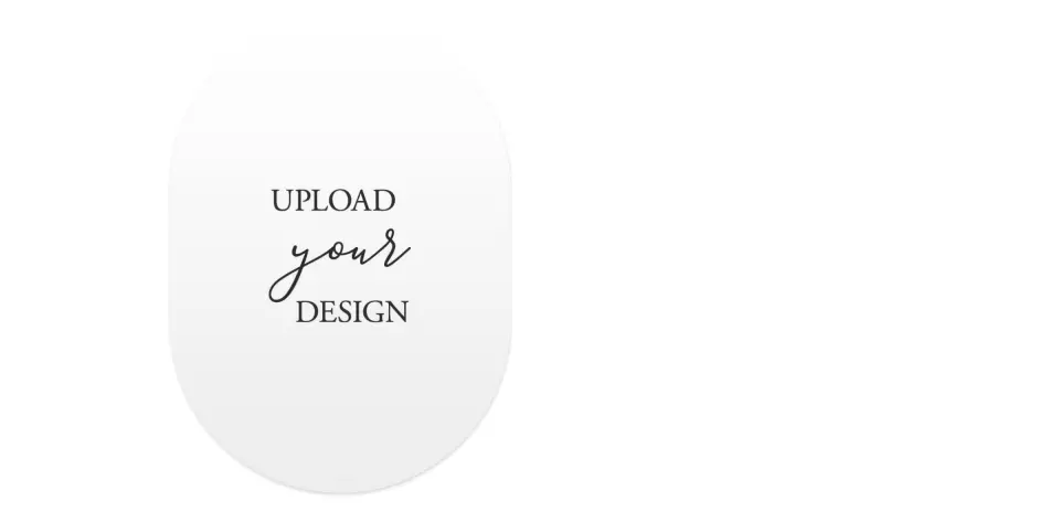 Upload Your Design Oval Wedding Invitations | Truly Engaging