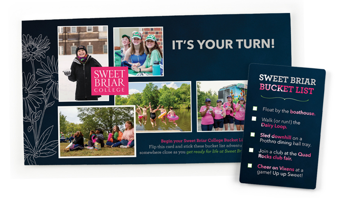 Truly Engaging | Magnetic Postcards, University Marketing | Truly Engaging