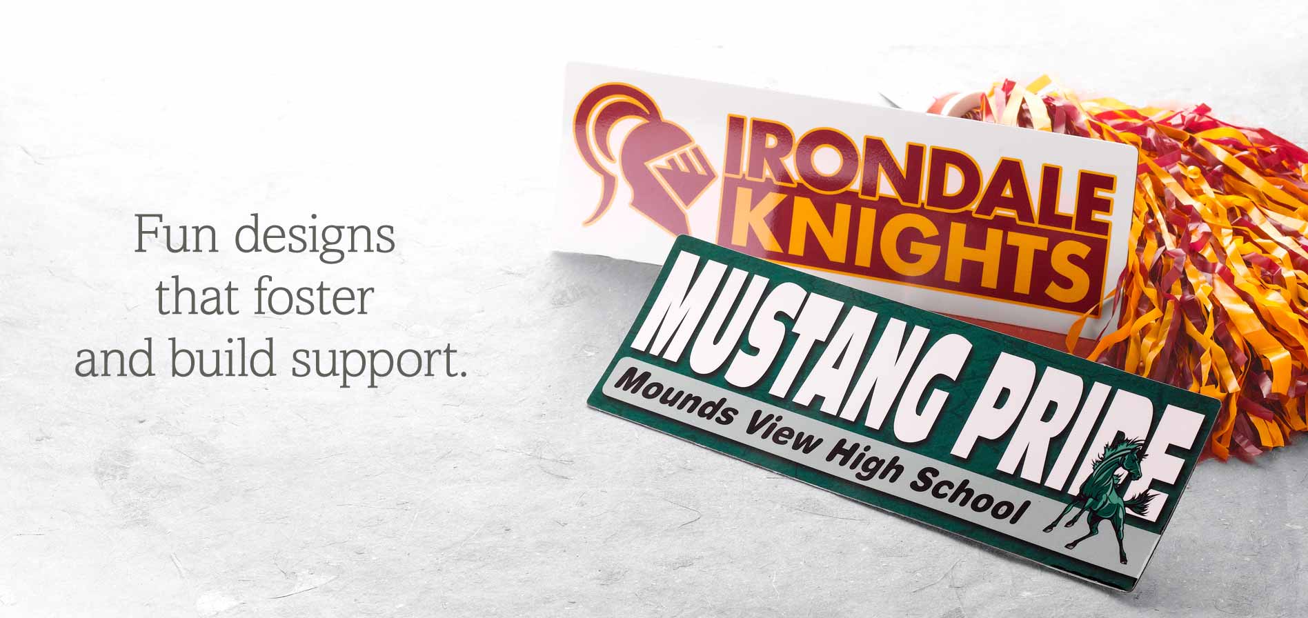 Customized School Spirit Magnets| Designs to Build School Spirit ...