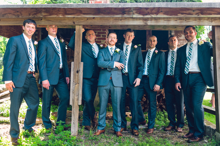 Megan + Sean’s Mint Rustic Wedding at Mill Grove | Truly Engaging
