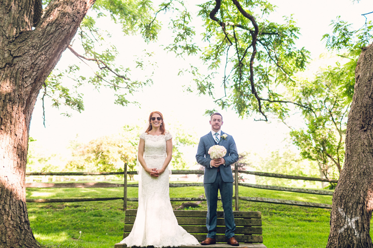 Megan + Sean’s Mint Rustic Wedding at Mill Grove | Truly Engaging