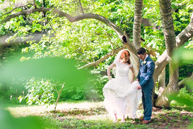 Megan + Sean’s Mint Rustic Wedding at Mill Grove | Truly Engaging